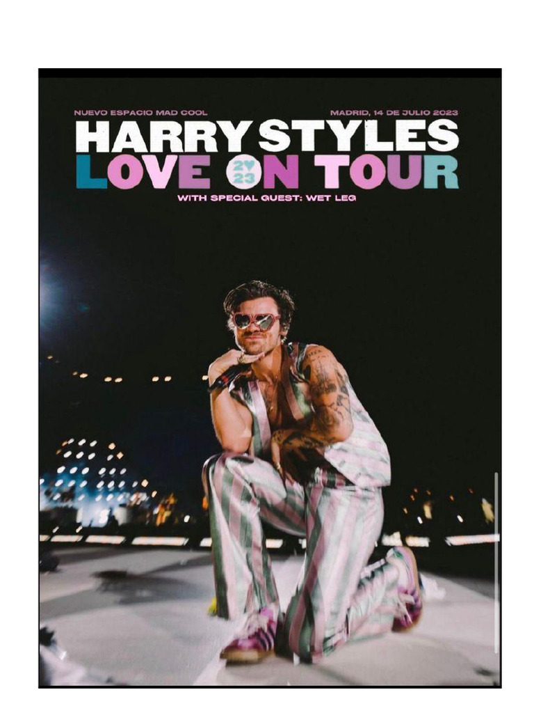 Póster Harry Styles | PDF