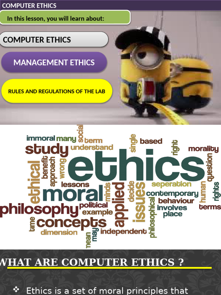 Computer Ethics | PDF