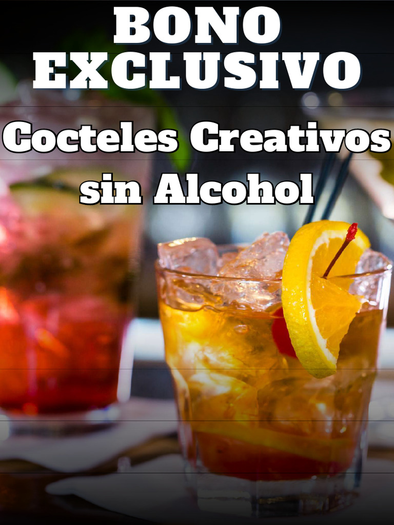Bono_Exclusivo_Cocteles_Creativos_sin_Alcohol_compressed_(1) | PDF | Bebida