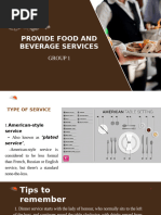 American Service: Definition & Setup Guide | PDF | Tableware | Restaurants