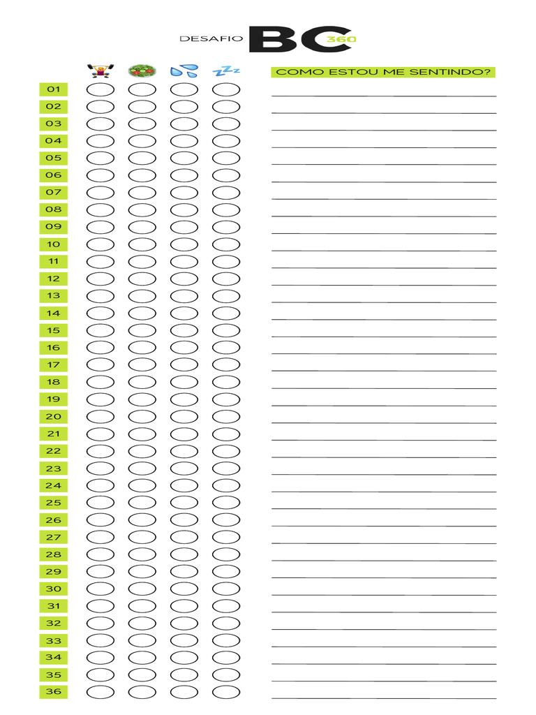 Planner - Desafio BC 6 | PDF