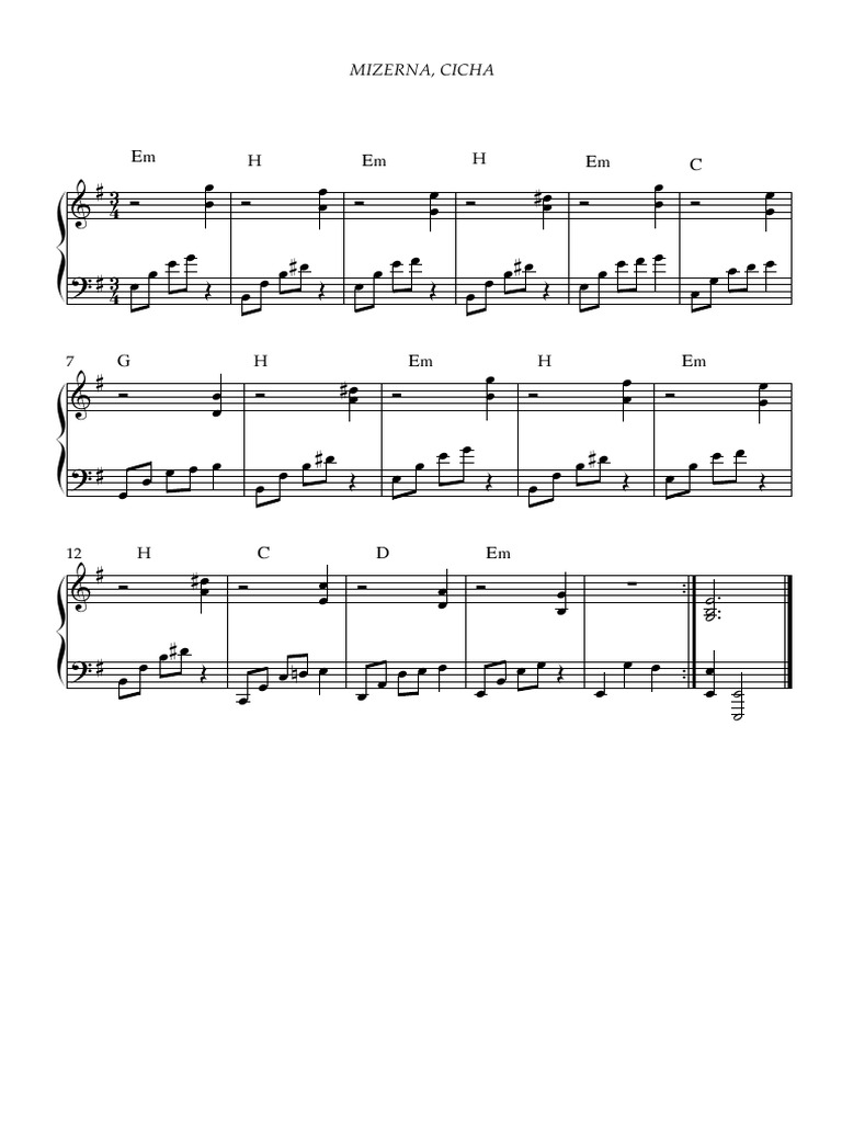 Mizerna, cicha | PDF