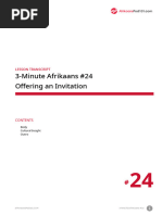 Friendly Letter in Afrikaans - Afrikaans FAL - Twinkl SA | PDF ...