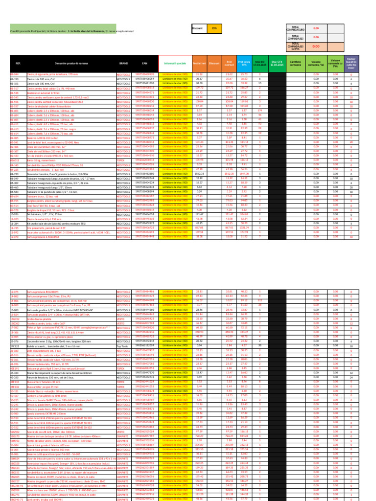 03 - Formular de Comanda - 17.03.2025 Copie | PDF | Hip Hop | Magazine ...