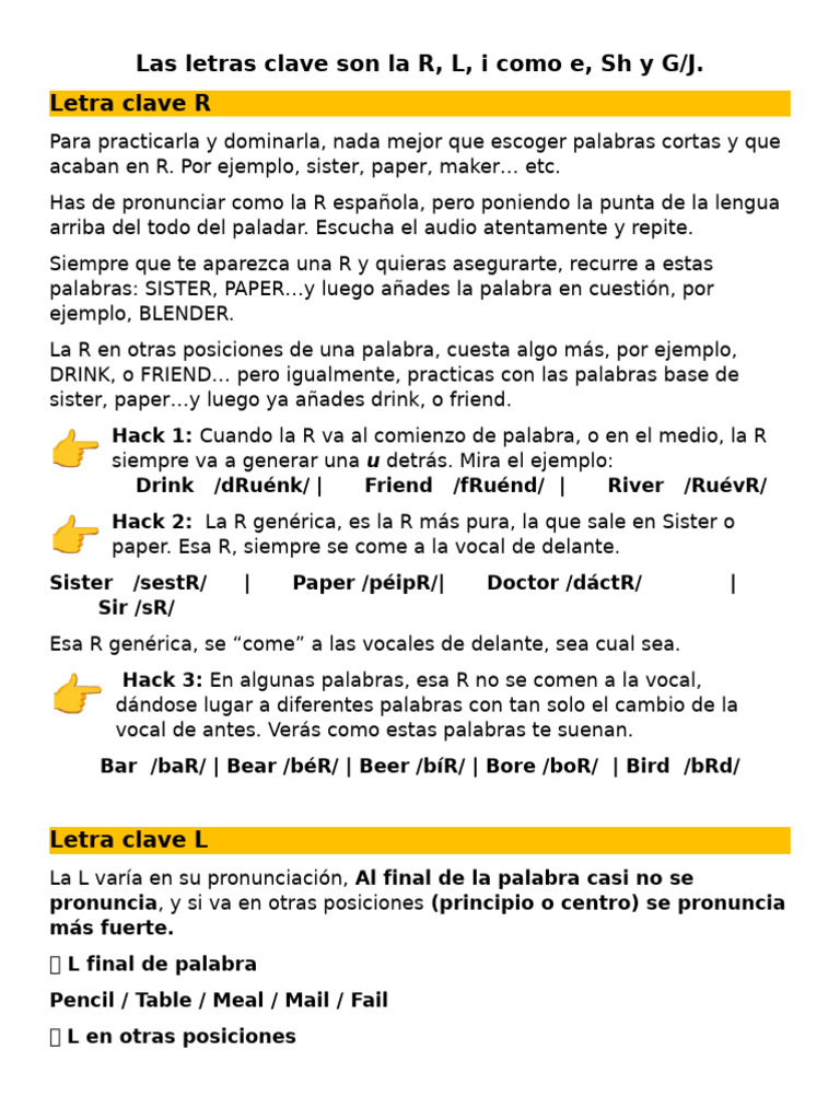 Letras Clave | PDF | Música grabada | Grabación de sonido