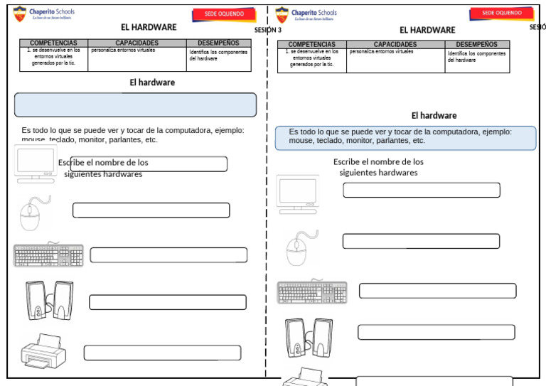 3 clase 2 grado primaria uso compu(Autoguardado) | PDF