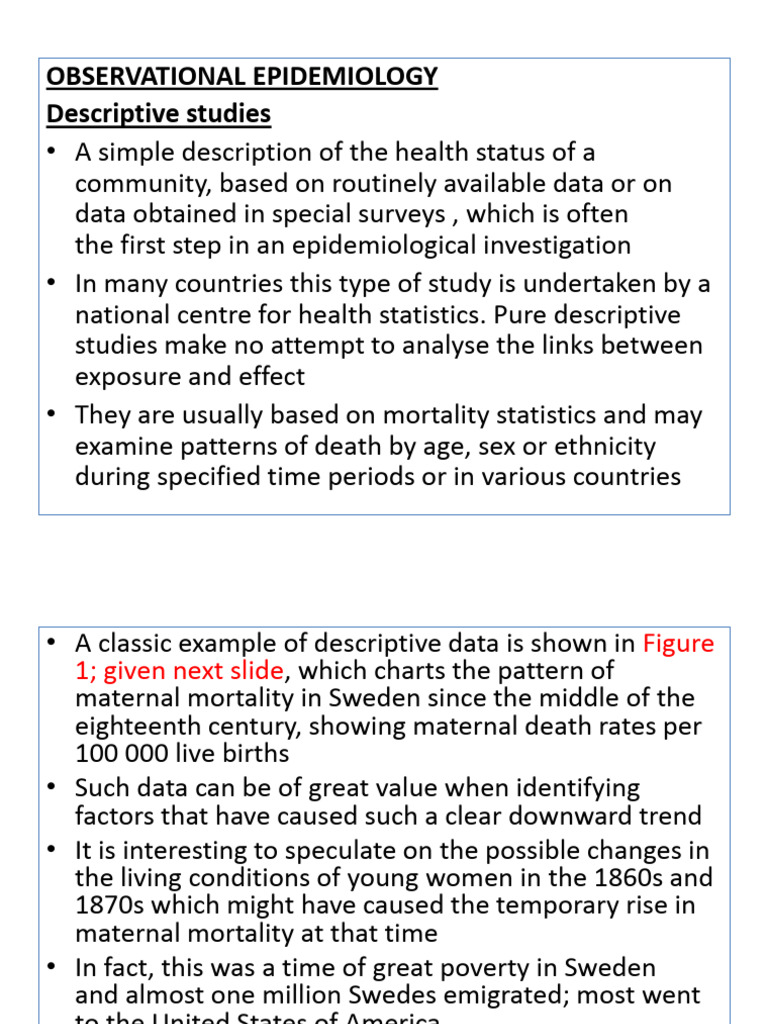 Observational Epidemiology | PDF | Odds Ratio | Survey Methodology