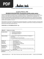 Rehabilitation Protocol For Hamstring Injury Non Operative | PDF | Hip ...