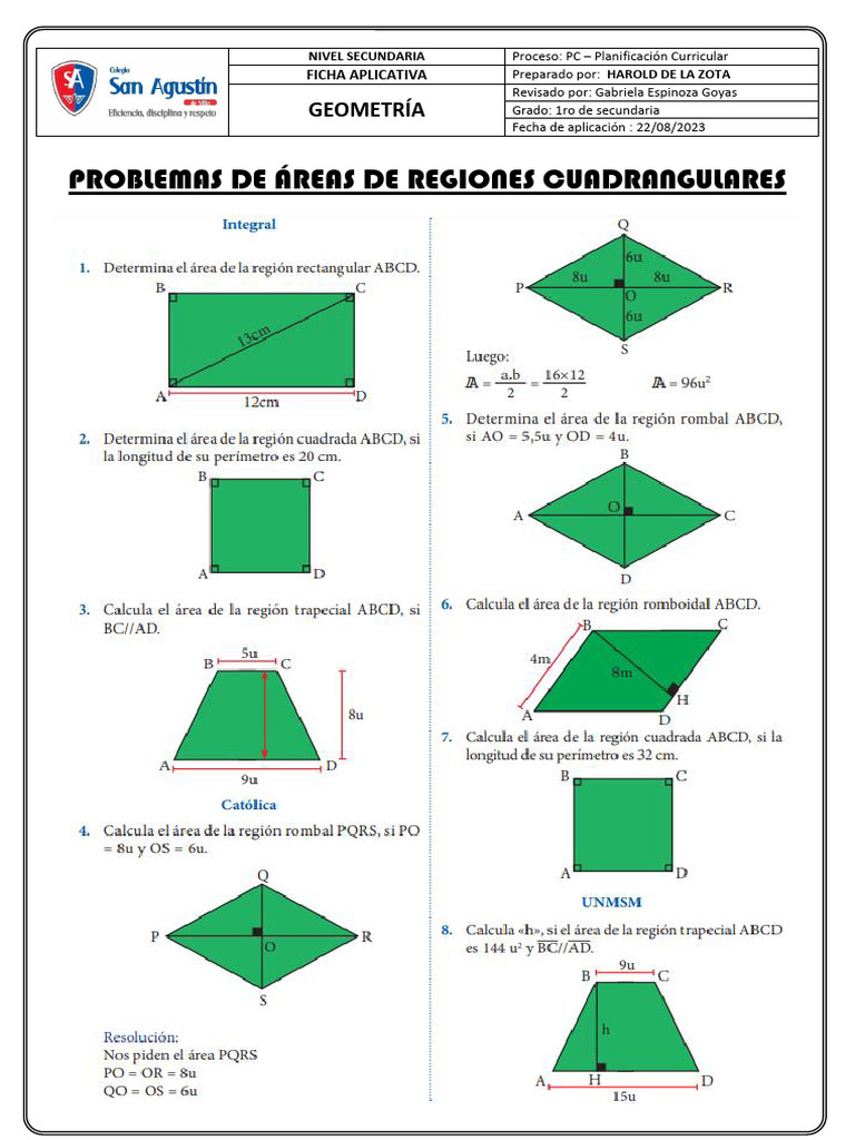 1ro de Sec Geo | PDF
