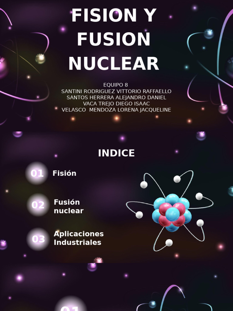 Fision y Fusion | PDF | La energía nuclear | Fisión nuclear