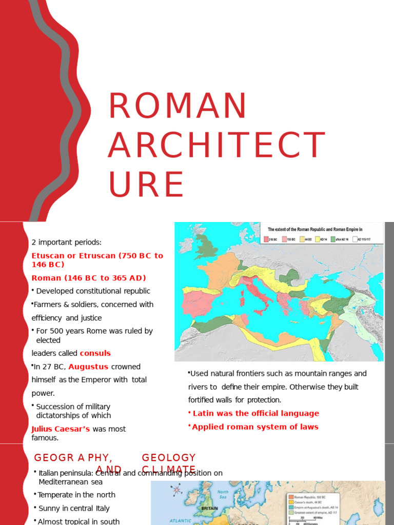Module 4 - Roman Architecture | PDF | Vault (Architecture) | Column