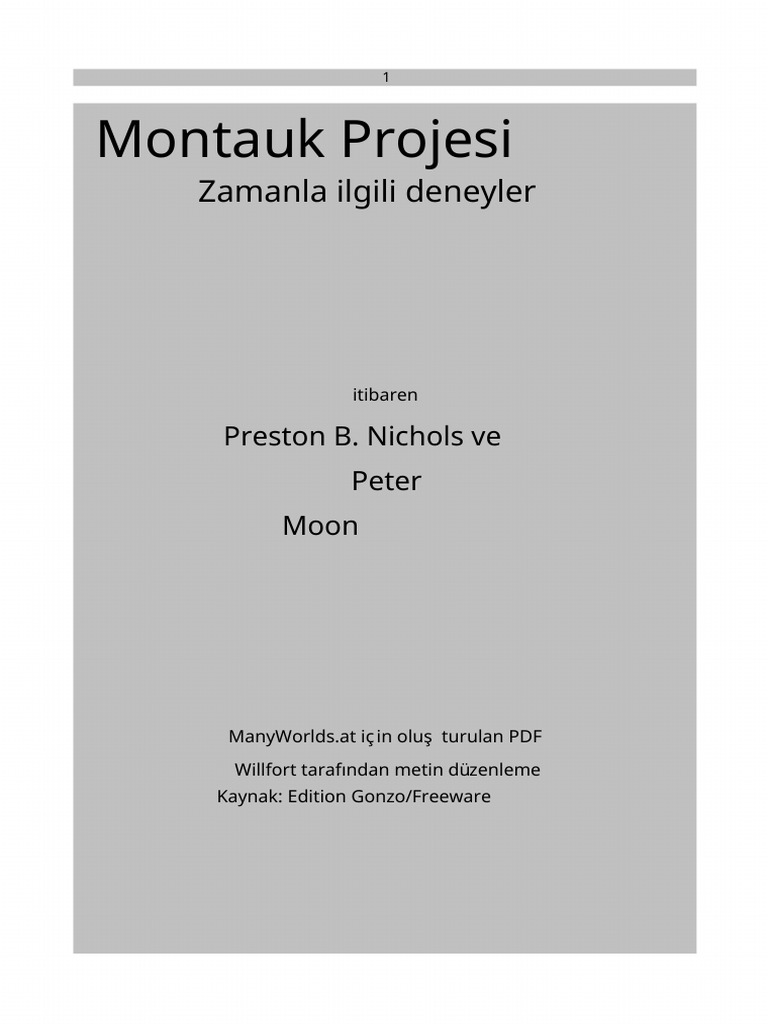 Montauk | PDF