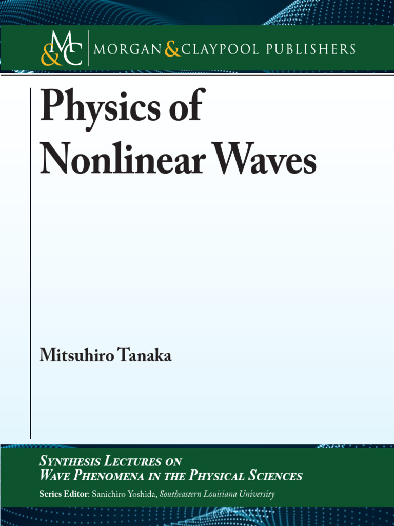 Physics of Nonlinear Waves - Unknown | PDF | Waves | Soliton