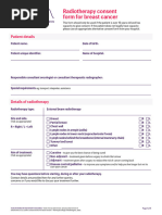 Prostate Cancer Radiotherapy Consent Form | PDF | Urinary Incontinence ...