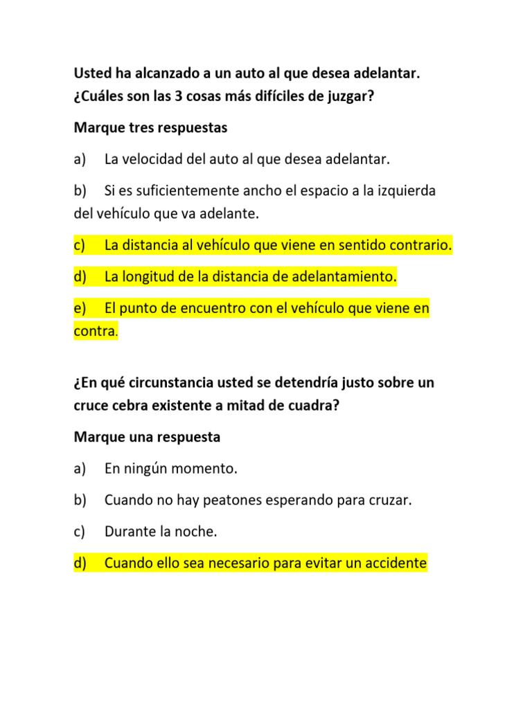 Dificultades al adelantar vehículos | PDF | Neumático | Embrague