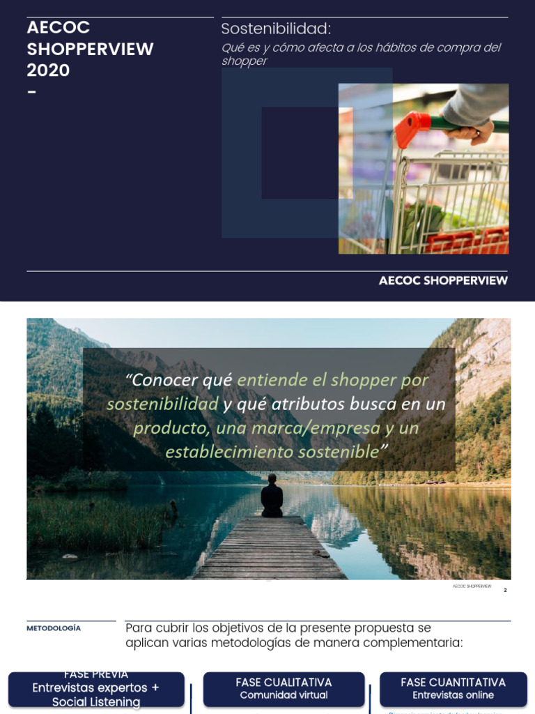 Estudio Shopper View Sostenibilidad | PDF | Los consumidores | Sustentabilidad