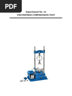 Lab Report Unconfined Compression Test | PDF | Deformation (Engineering ...