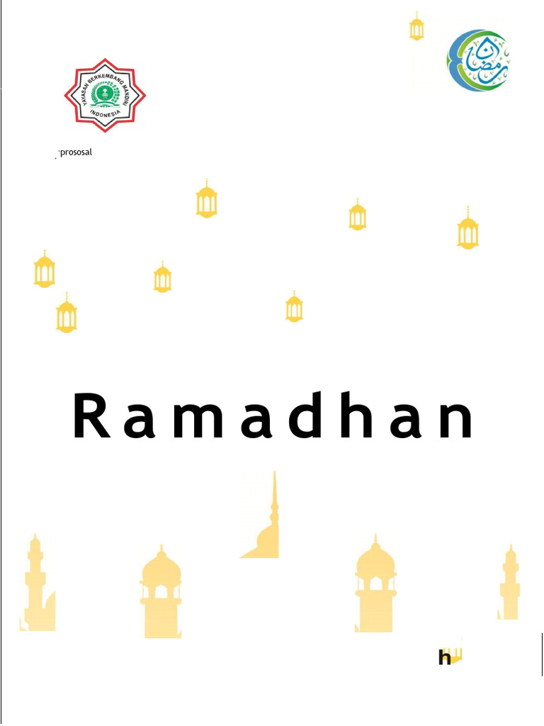 Proposal Gebyar Ramadhan 1443 H Bandung | PDF
