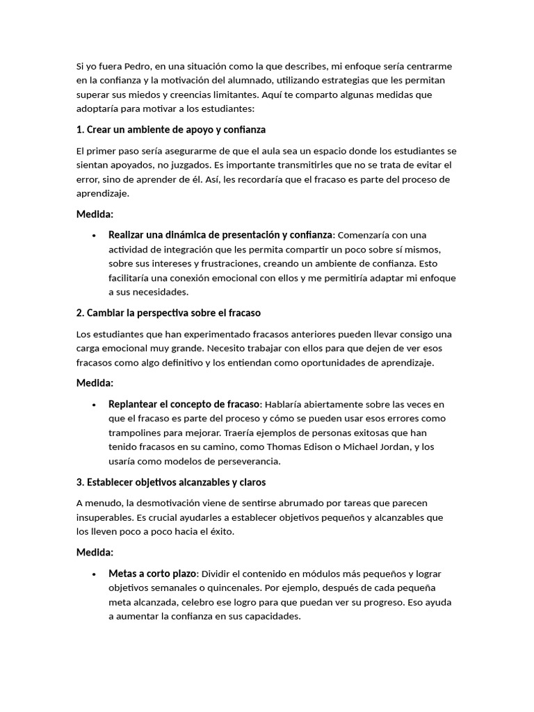 Estrategias para Motivar Estudiantes | PDF | Aprendizaje | Motivación