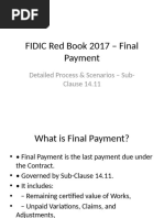 FIDIC Flow Chart | PDF | Arbitration | Civil Law (Legal System)