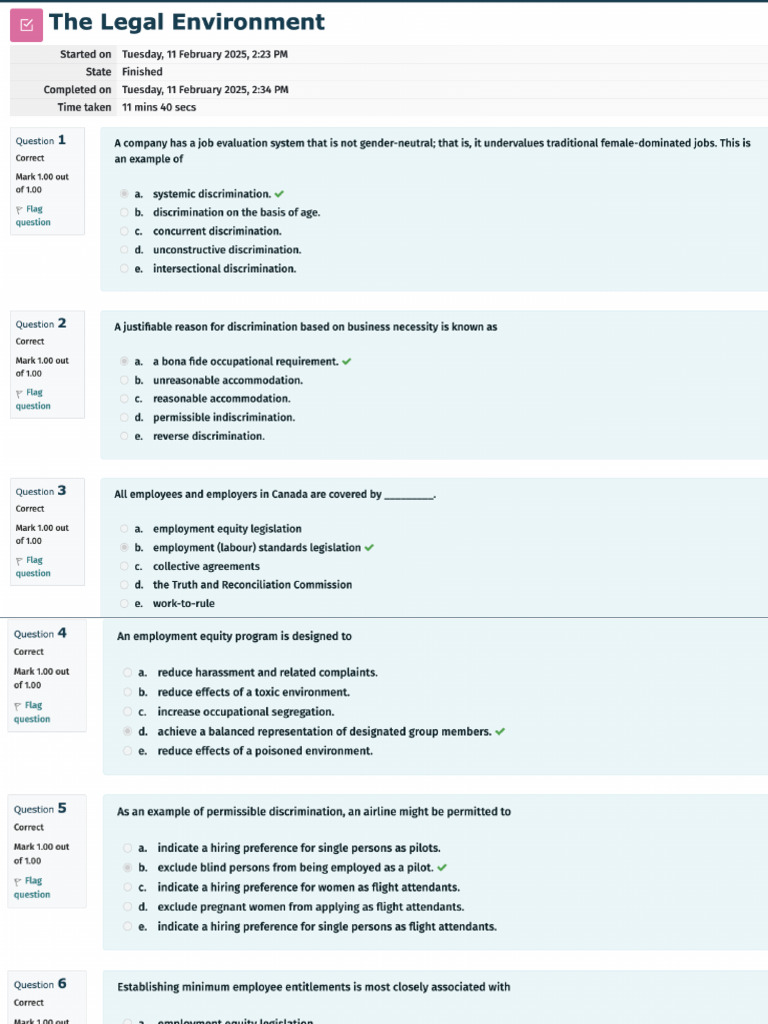 Chapter 2.1-Legal Environment | PDF