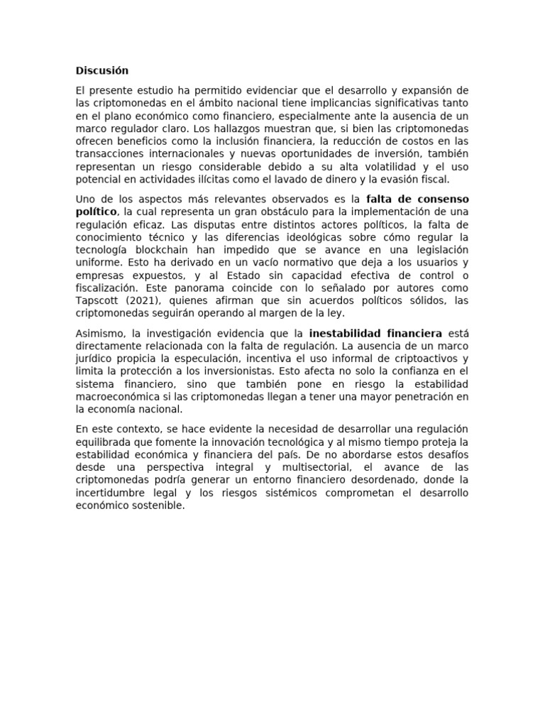 Discusión Crip | PDF