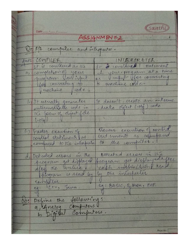 IT Tools Assignment 2 | PDF