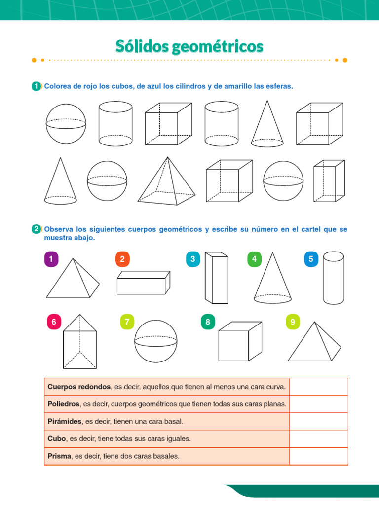 Cuerpos Geometricos | PDF