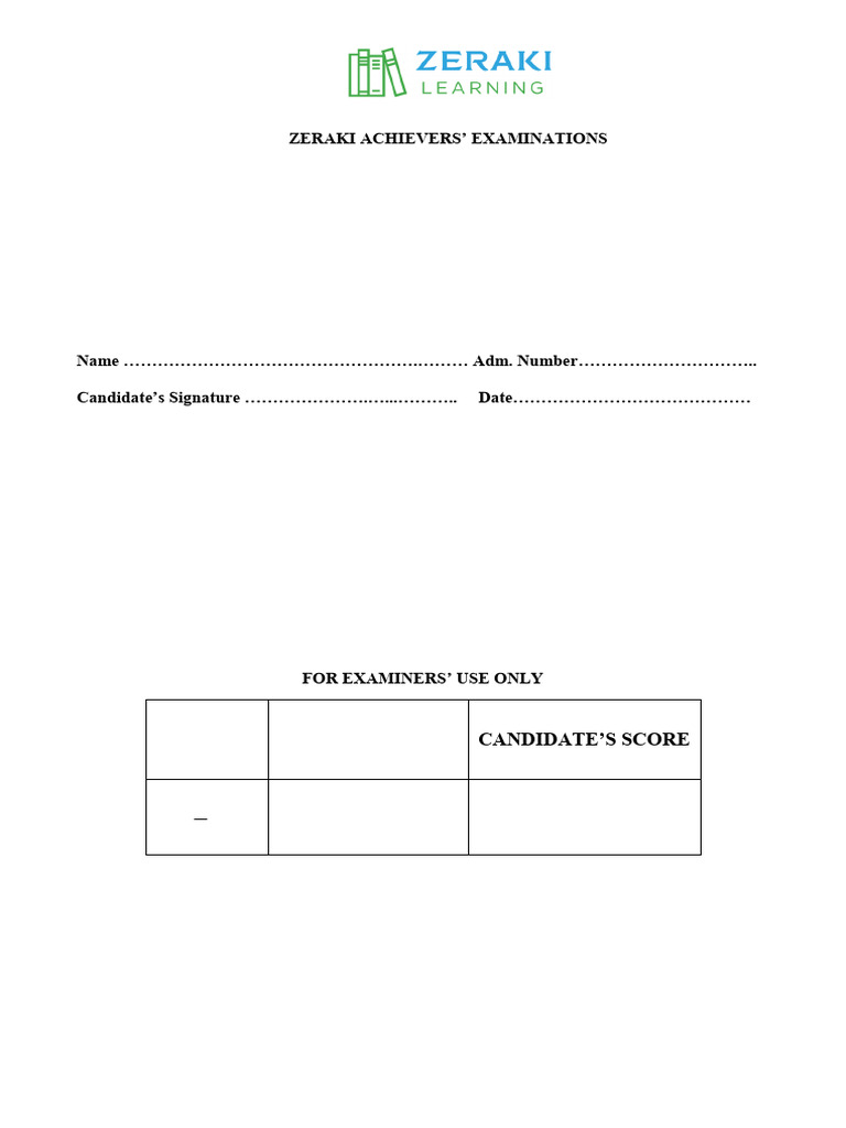 Chemistry Form 3 Paper 1 - Question Paper | PDF | Chemical Elements ...