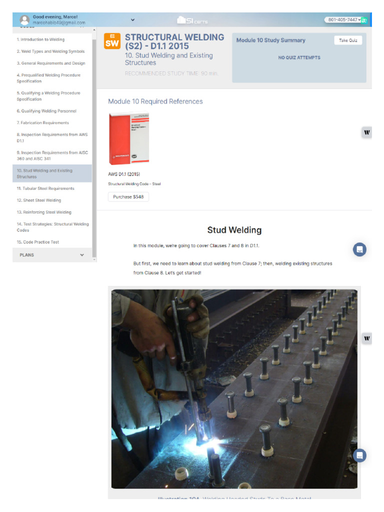 Stud Welding and Existing Structures | PDF