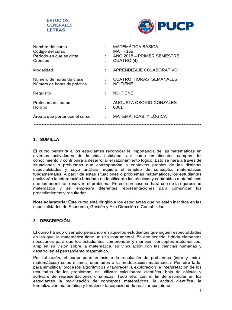 Mat-155 (0301 Augusta Osorio) | PDF | Matemáticas | Conocimiento