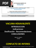 Vacuna Hexavalente: Composición y Uso | PDF | Vacunas | Cuidado de la salud