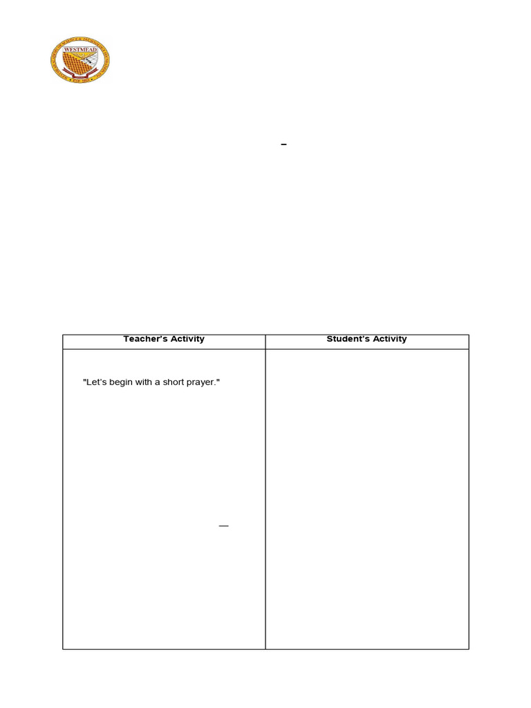 Final Demontration-Lesson Plan | PDF | Social Work | Teachers