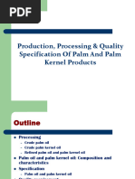 Specification: A. Refined, Bleached and Deodorised Palm Oil (RBD Po) | PDF