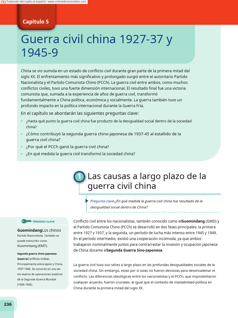 TRADUCIDO - Causes, Practices and Effects of Wars - Andy Dailey and ...