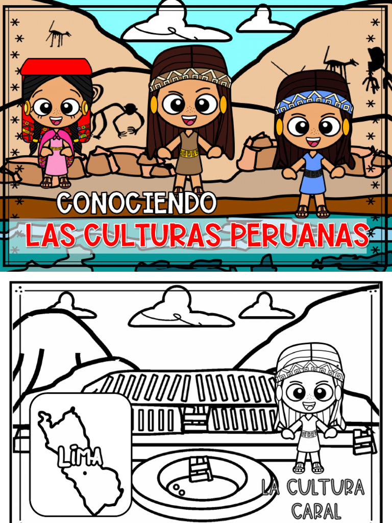 CUADERNILLO PARA COLOREAR (1) | PDF | Perú | Imperio Inca