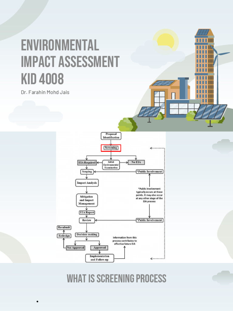 EIA Screening and Scoping Explained | PDF | Environmental Impact ...