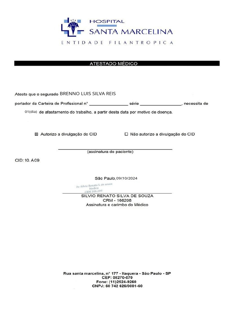 Atestado PDF | PDF