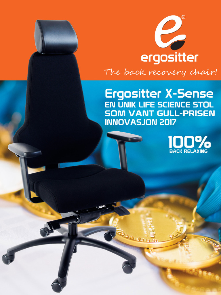 Ergositter X-Sense brosjyre | PDF
