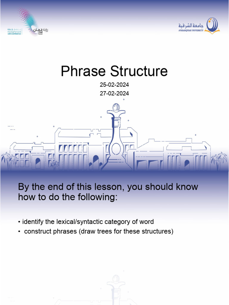Phrase Structure | PDF | Phrase | Adverb