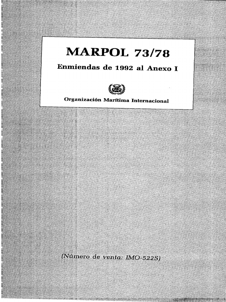 Marpol 73-78 | PDF