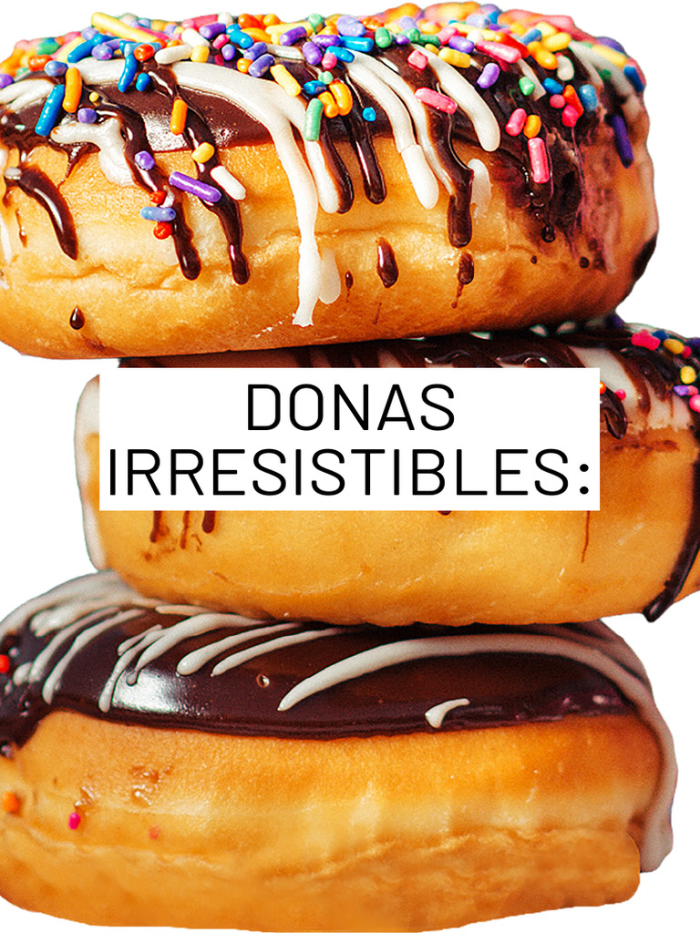 Bono 2. Donas Irresistibles | PDF | lactoso | Chocolate