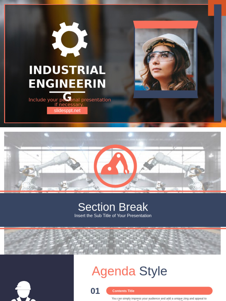 Industrial-Engineering-Template | PDF | Microsoft Power Point | Graphic ...