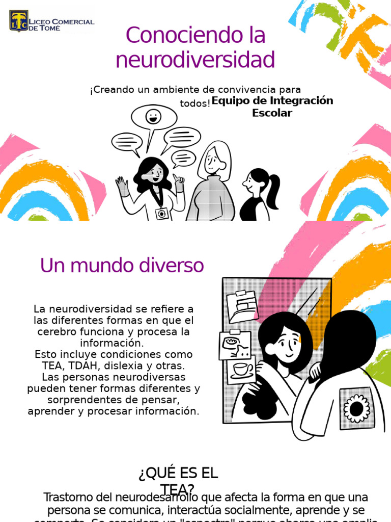 Conociendo la neurodiversidad ULTIMO TALLER TEA 2024 | PDF | Autismo ...