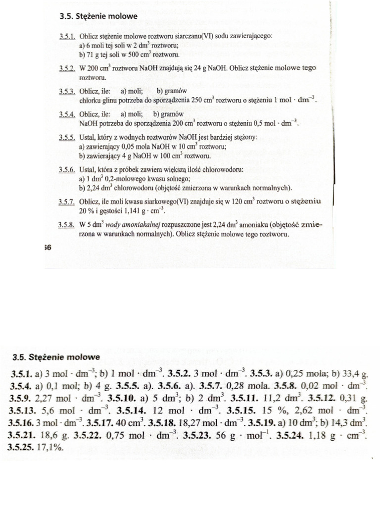 stężenie-molowe-koszmider | PDF