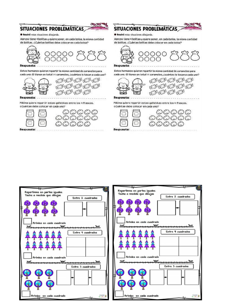 Division Con Dibujos | PDF