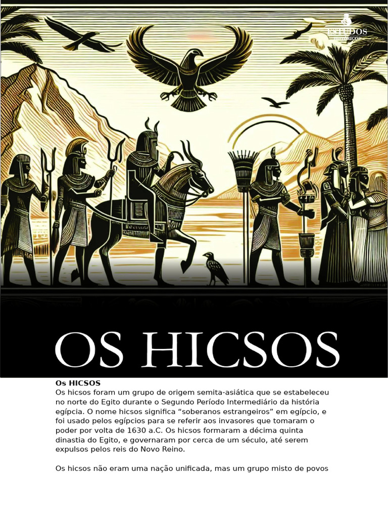 Hicsos: Poder e Cultura no Egito Antigo | PDF | Antigo Egito | Egito