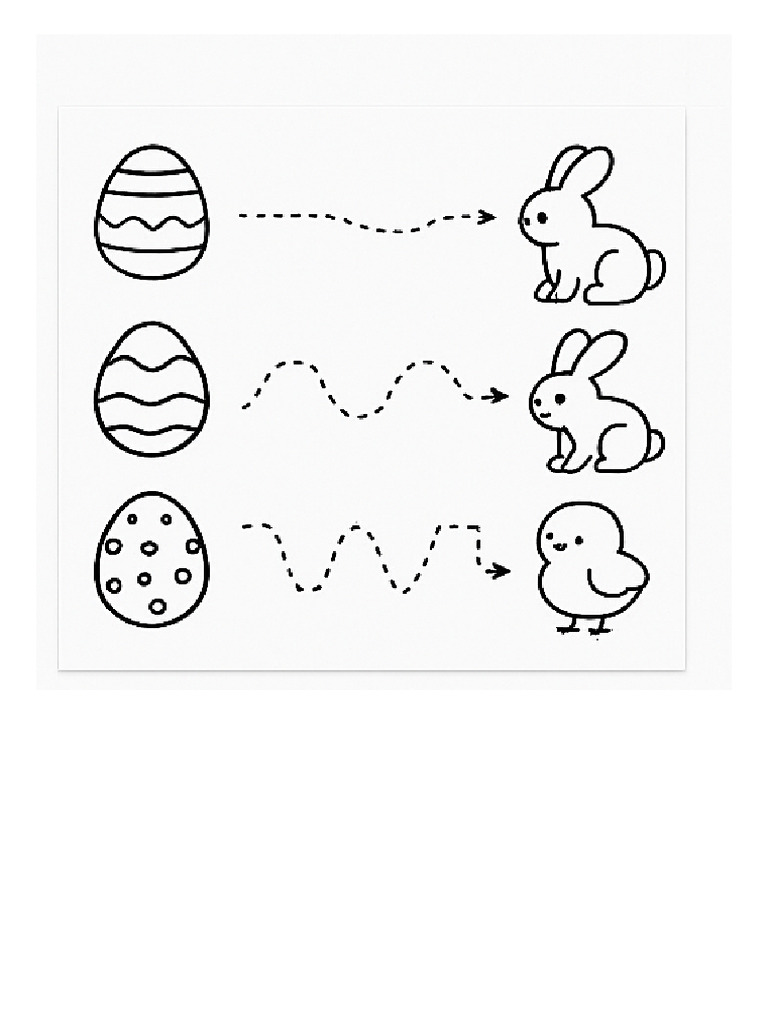 Actividades_Pascua_Trazos_Ingles | PDF