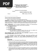 Compliance Return of Search Warrant | PDF | Law | Home & Garden