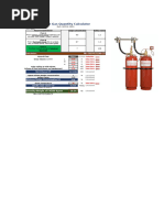 FM200 Calculation | PDF